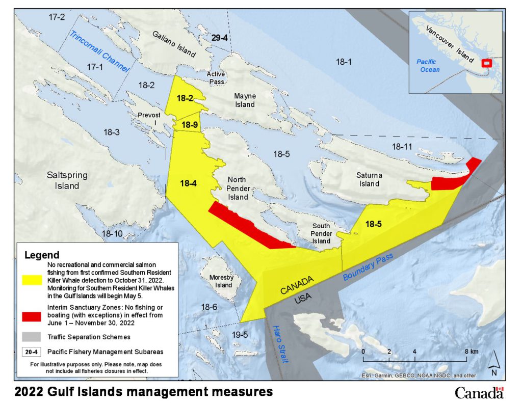 Know The Zones - Be Whale Wise